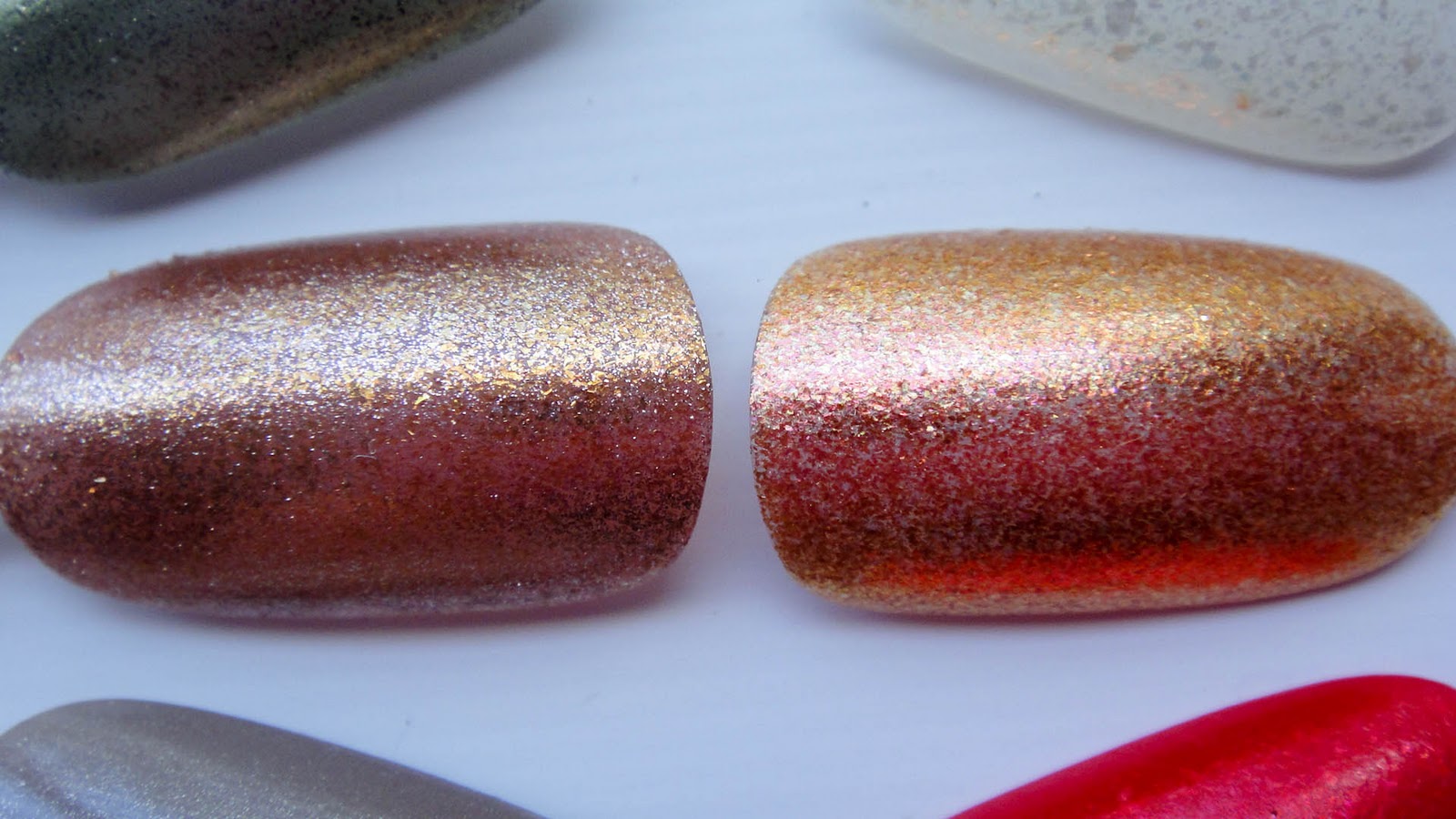 Nail Art Paradise: OPI Serena Glam Slam - Pros & Bronze (S74) / Love Is ...