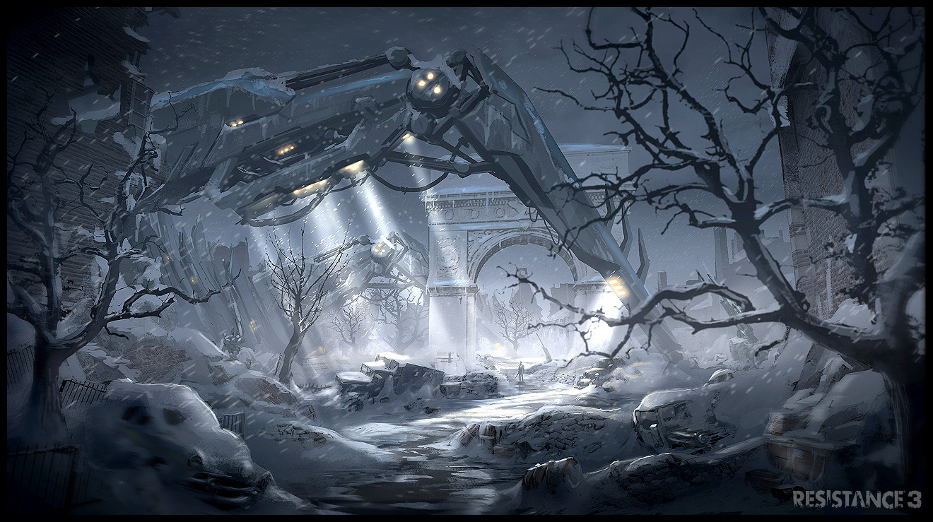 Colin's Blog: Resistance 3 Concept Art