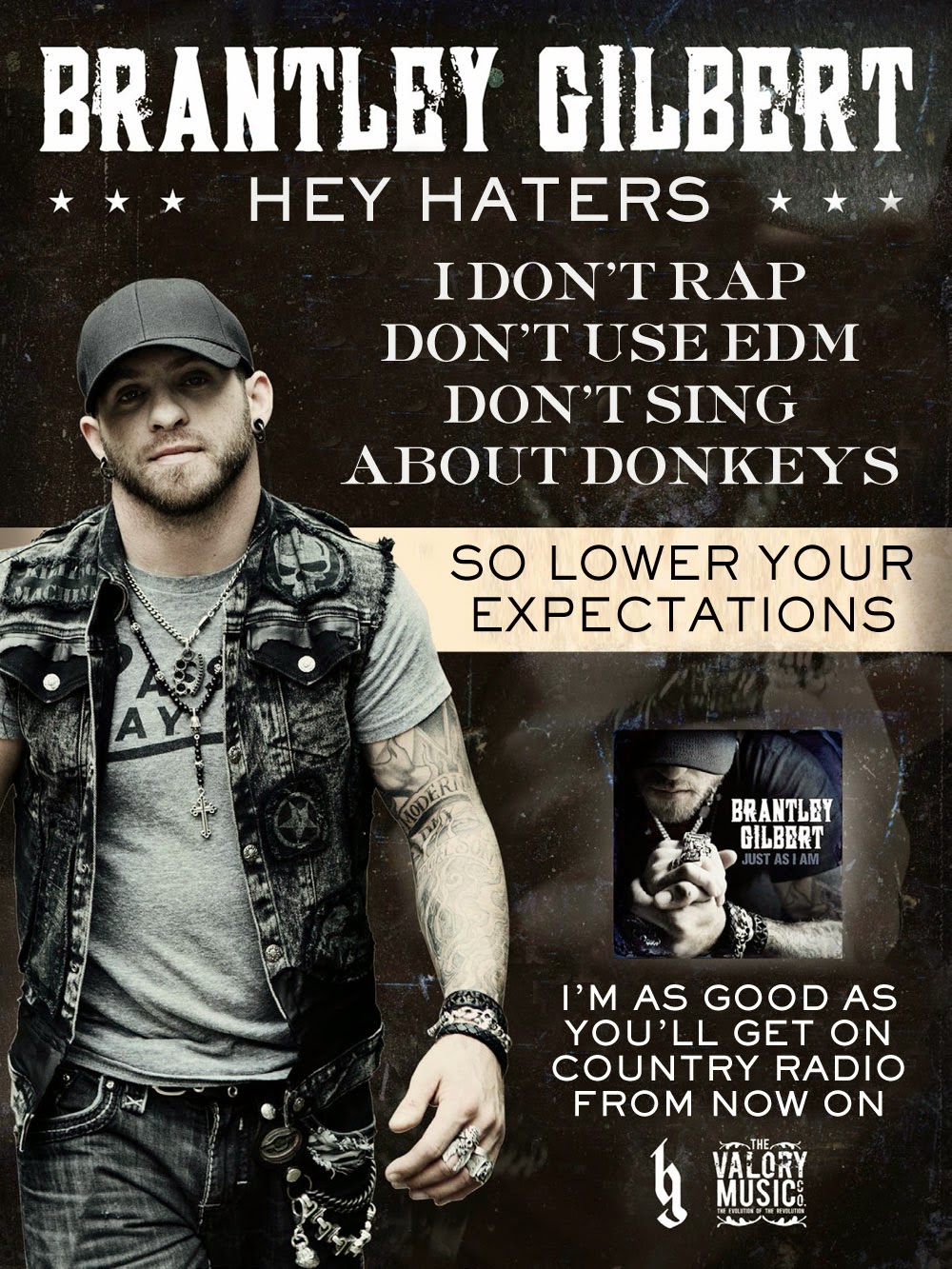 Farce the Music: Sadly Honest Brantley Gilbert Radio Promo Ad