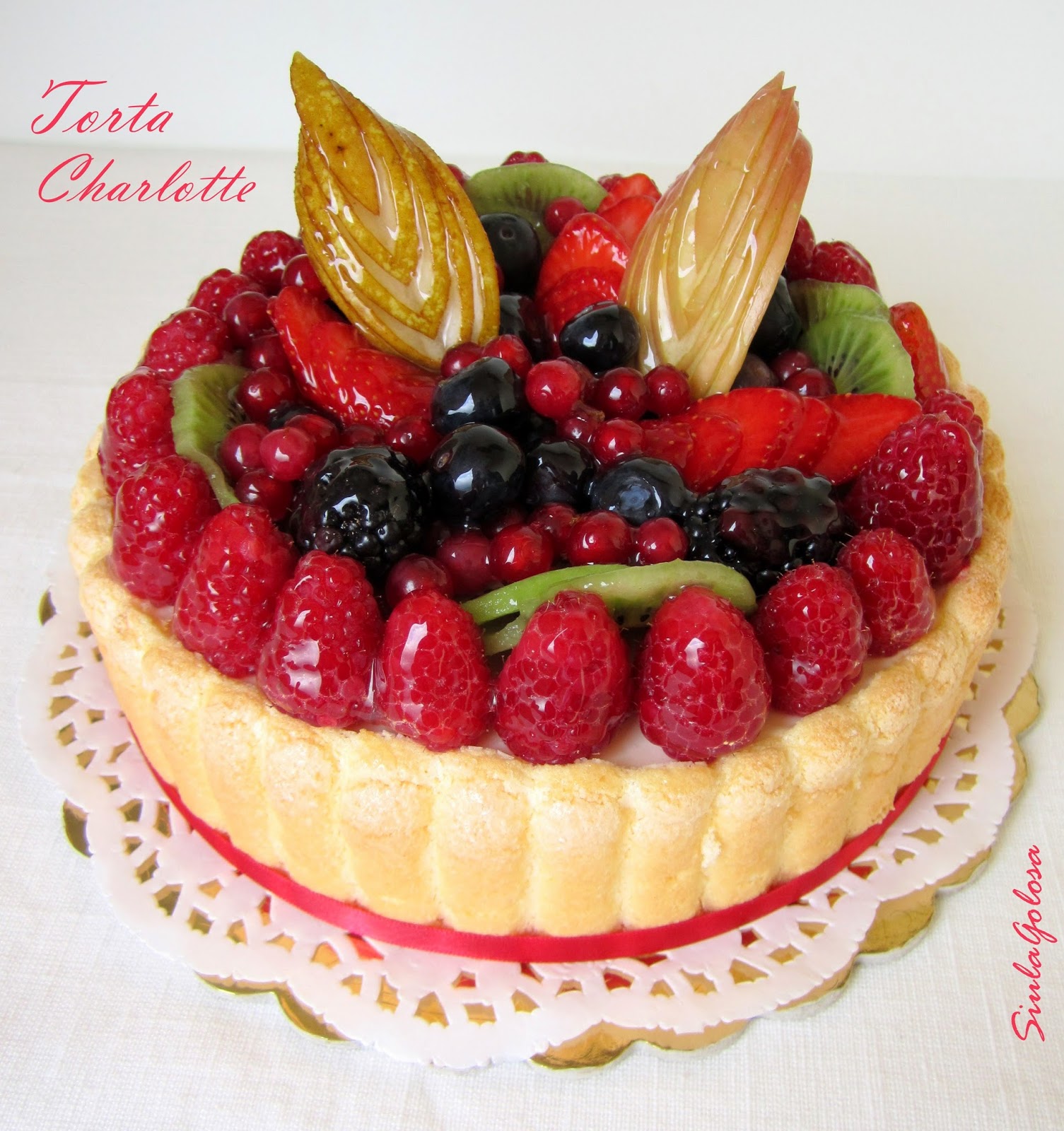 Siula Golosa: Torta charlotte