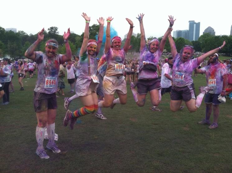 run megan run. : Race Report: The Color Run - Atlanta