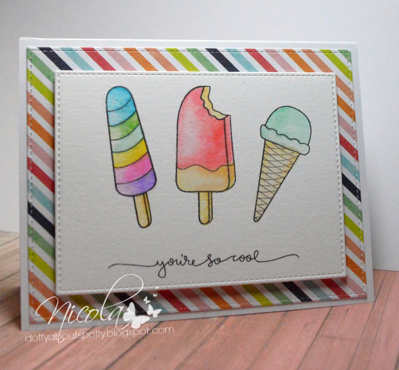 Paper Ink & Colour: You're So Cool