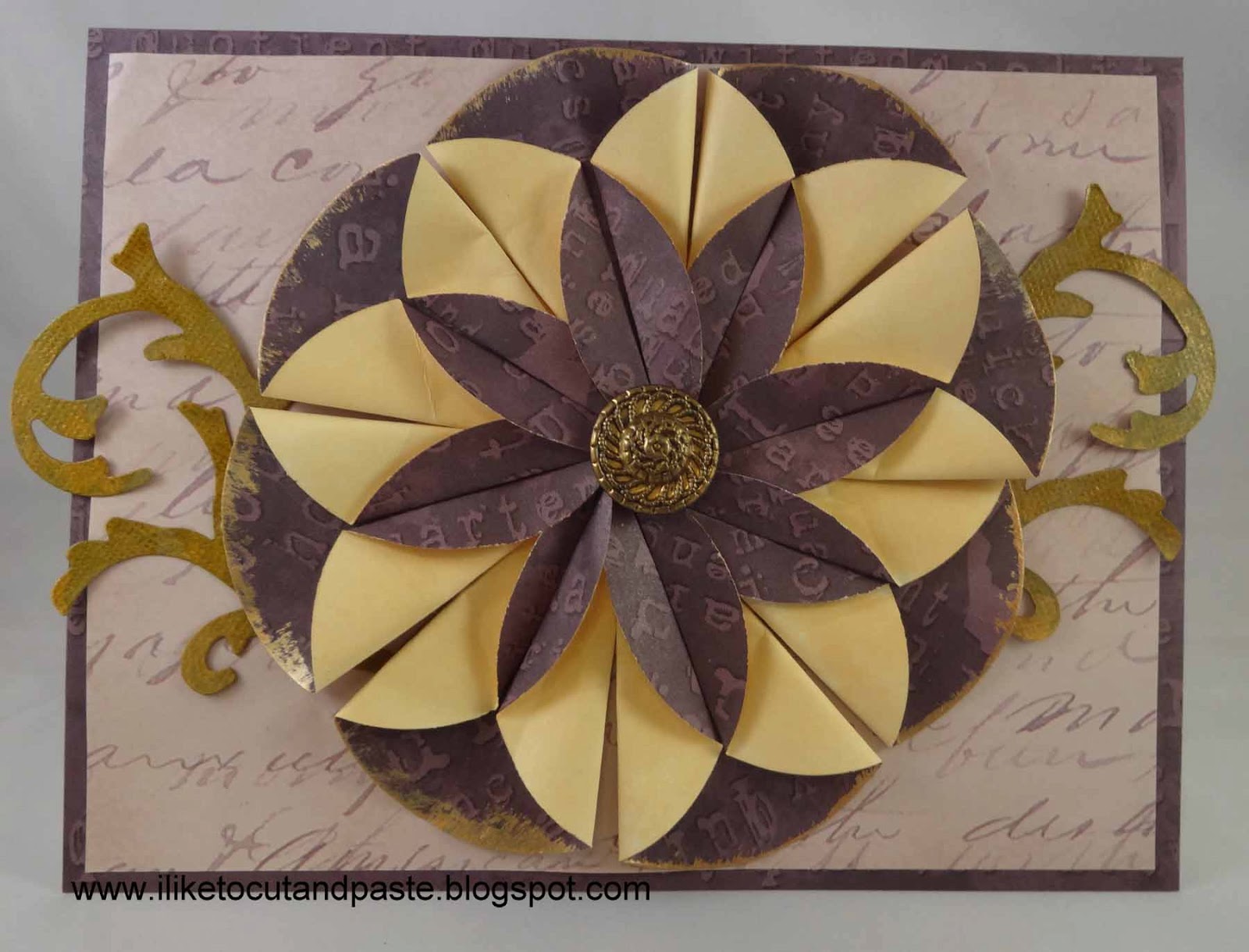 Technique Time Tuesday: Dahlia Fold Flowers Challenge