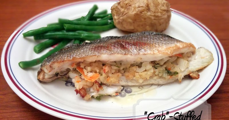 "Crab"-Stuffed Fish Fillets