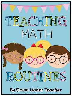 Down Under Teacher: Teaching Math Routines... so you can teach small groups