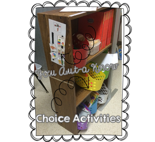 A Peek in Our Classroom: Independent Work Station #1 - You Aut-A Know