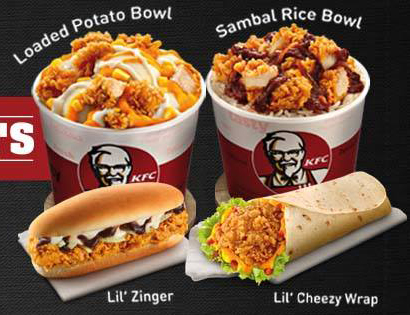 KFC Sambal Rice Bowl | cik sukα taip