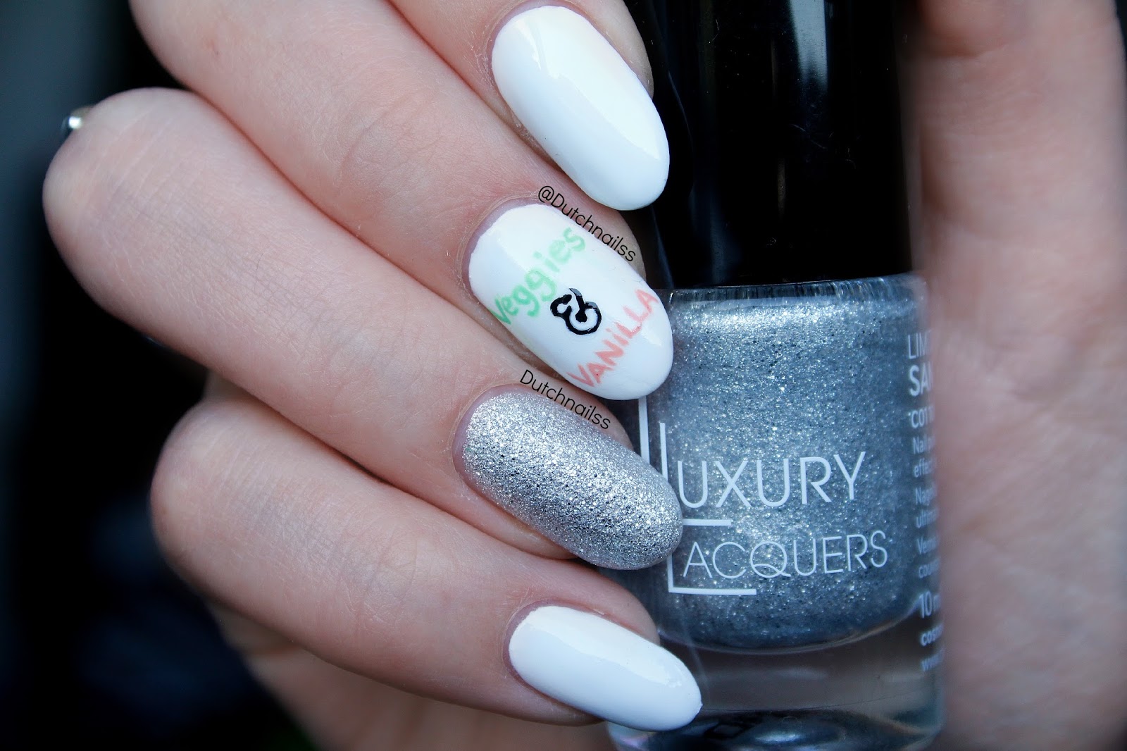 Dutchnailss: Veggies & Vanilla nails!