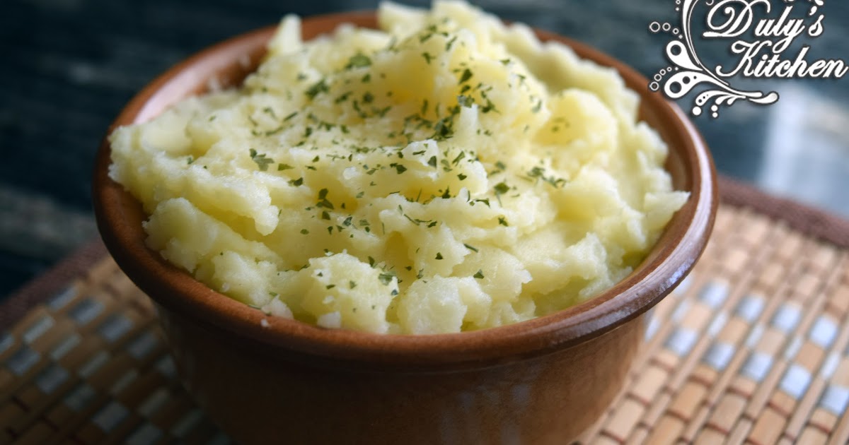 Duly's Kitchen: Puré de Patata perfecto