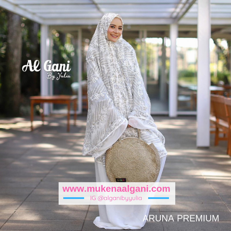 Pusat Mukena Hantaran Nikah: MUKENA ARUNA PREMIUM ALGANI BY YULIA