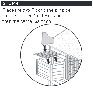 Premium Plus Universal Nest Box by Ware Mfg. Assembly Instructions