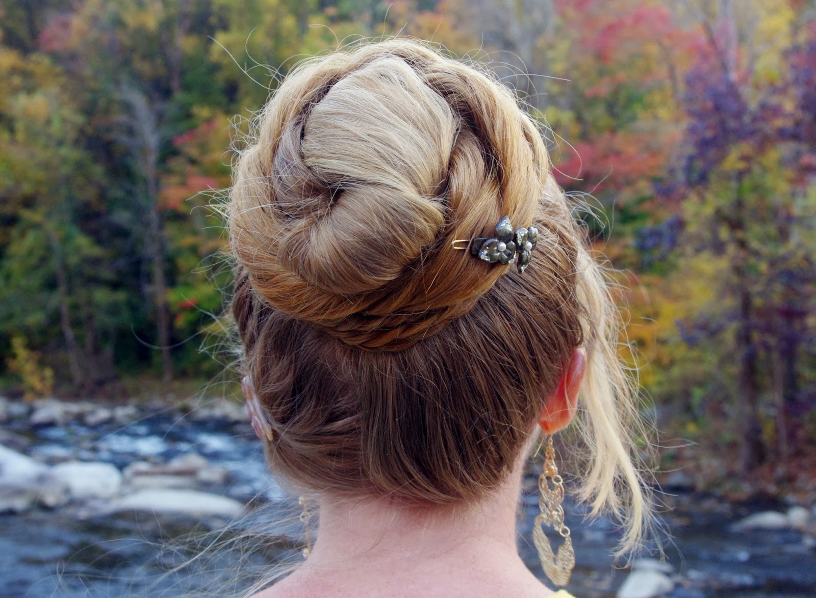Braids & Hairstyles for Super Long Hair: Chimney Rock Updo