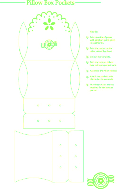The Papercraft Post: Pillow Box Pockets