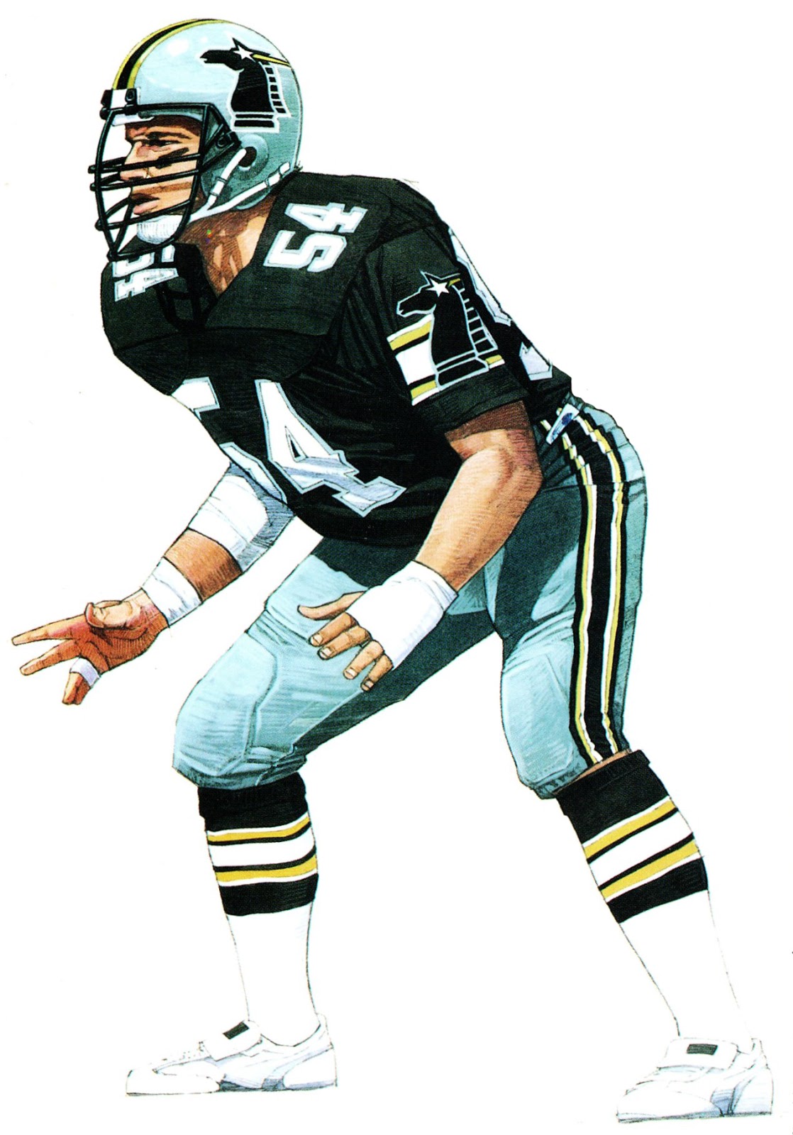 Pro Football Journal Presents: NFL Art: WLAF Art