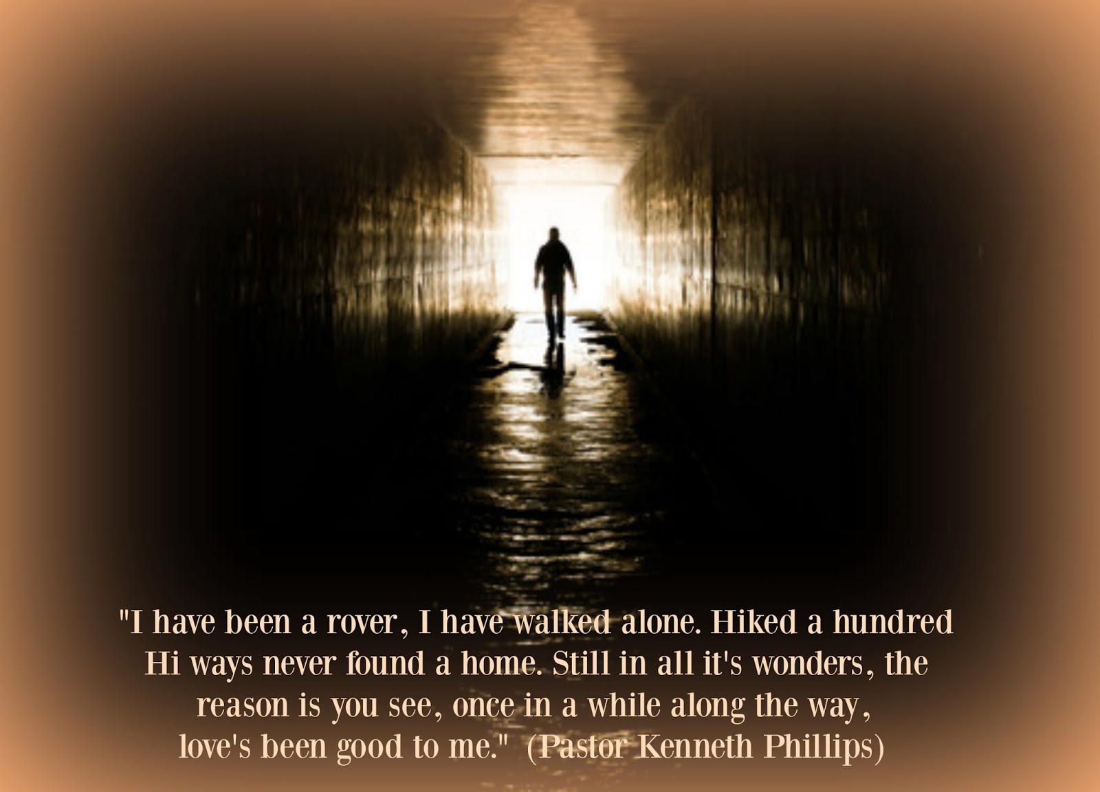 "Fear God, Love God, Serve God": "Alone With God"