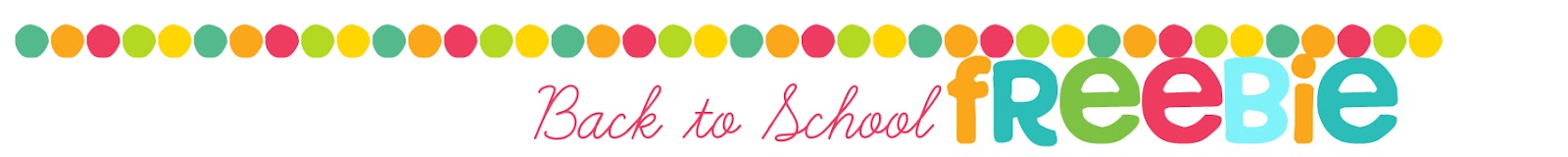 Welcome your favorite teacher back to school with this colorful freebie ...