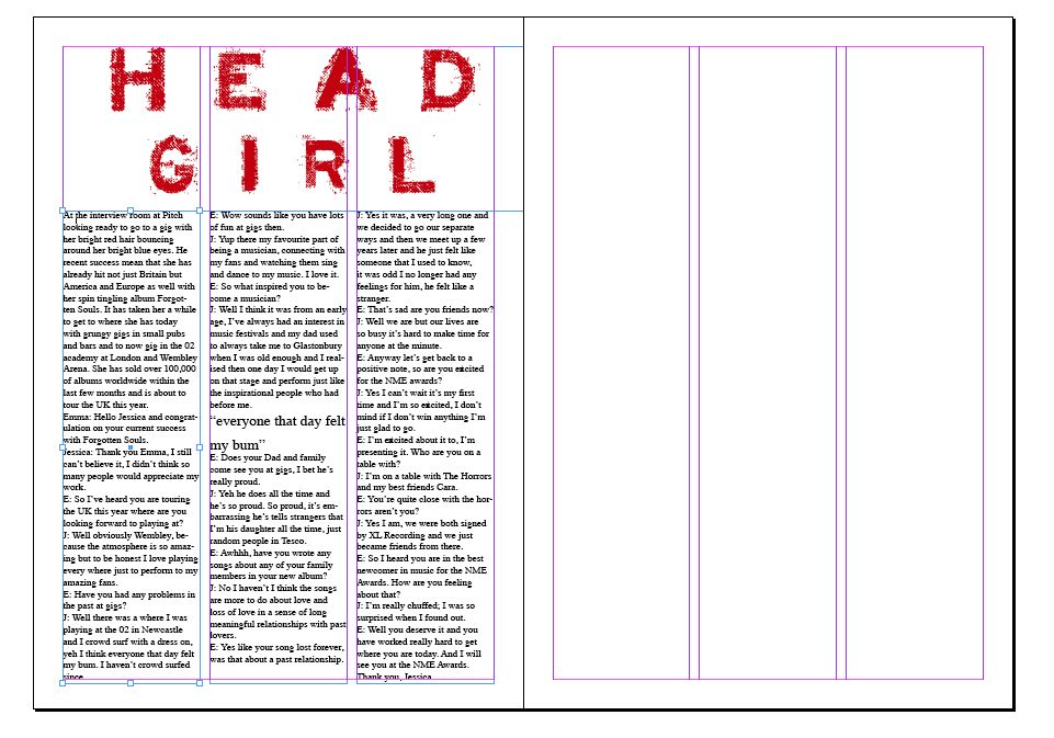 Emma Muncaster AS foundation portfolio