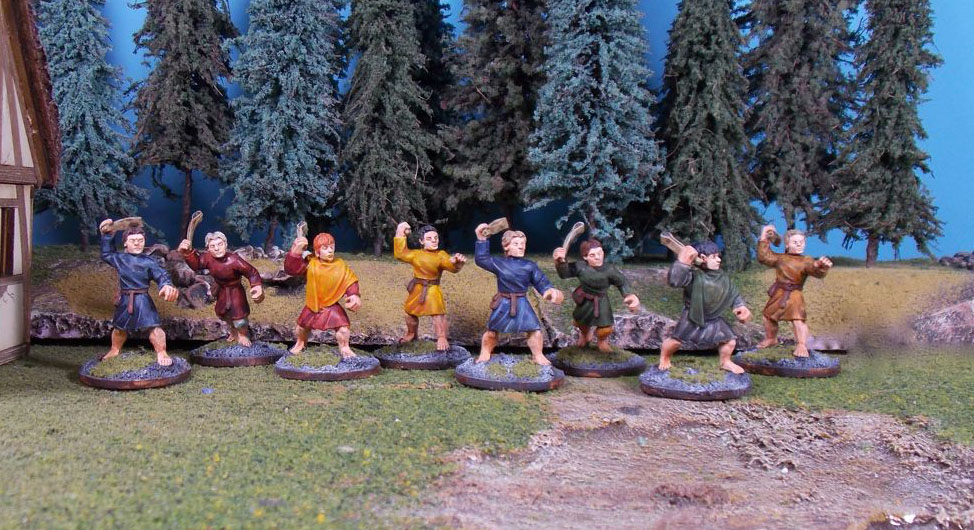 Analogue Hobbies: From JohnM: 28mm Dark Age Anglo Saxon Slingers (40 ...