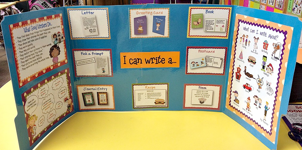 teacherific: Work on Writing Folder Kit