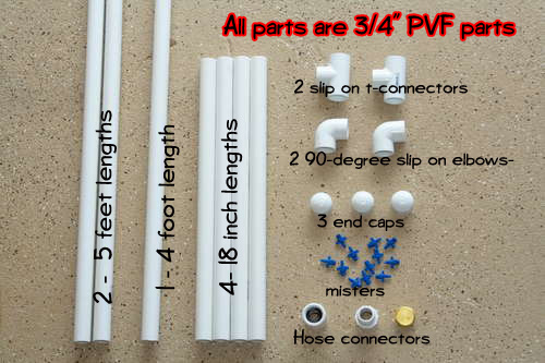 Cards by CG: Kid Washer - DIY PVC Sprinkler
