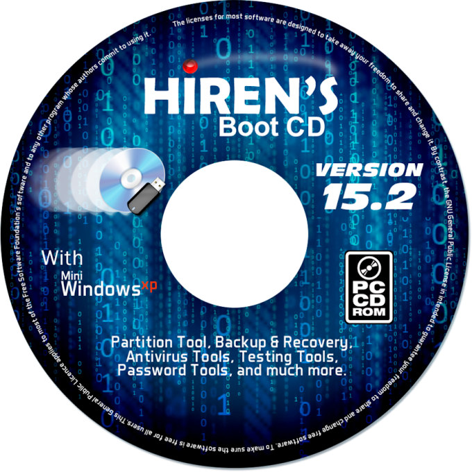 Hiren's Boot DVD 15.2 Restored Edition