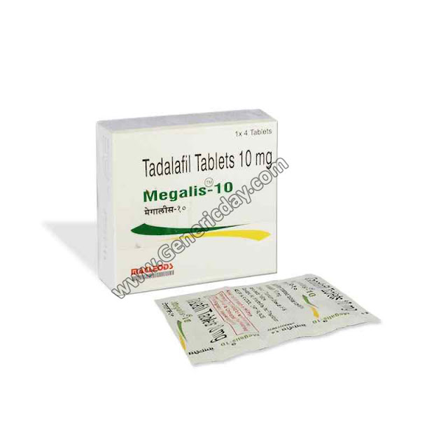 generi: MEGALIS 10 MG TABLETS