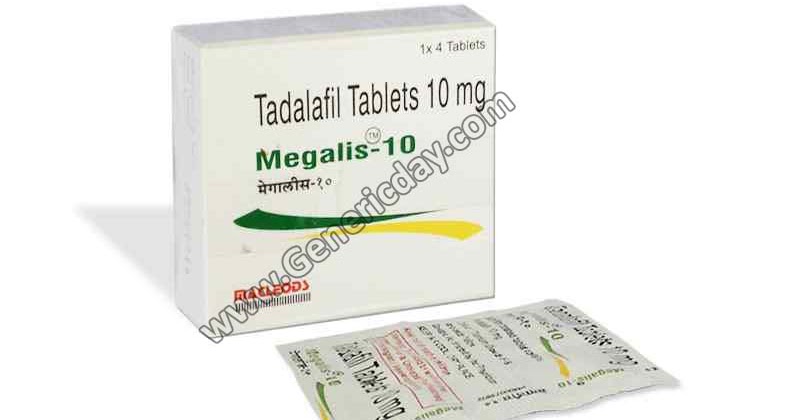 generi: MEGALIS 10 MG TABLETS