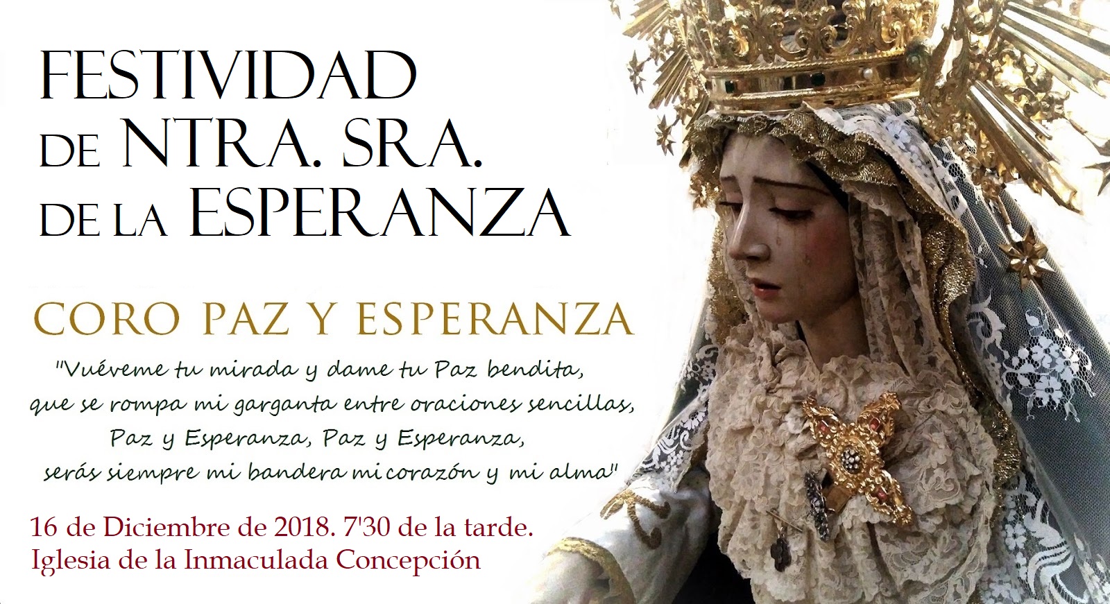 Coro Paz y Esperanza de Villa del Río: DÍA DE LA ESPERANZA