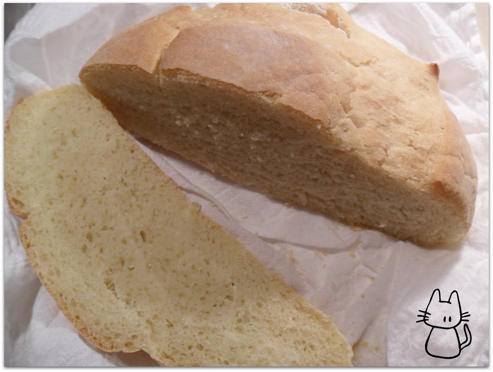 La tête dans le chaudron: Pain à la levure de boulanger