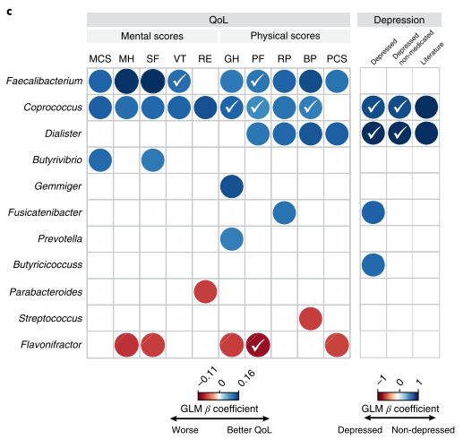 Dialister and Coprococcus species in the Gut Microbiome has a role in ...
