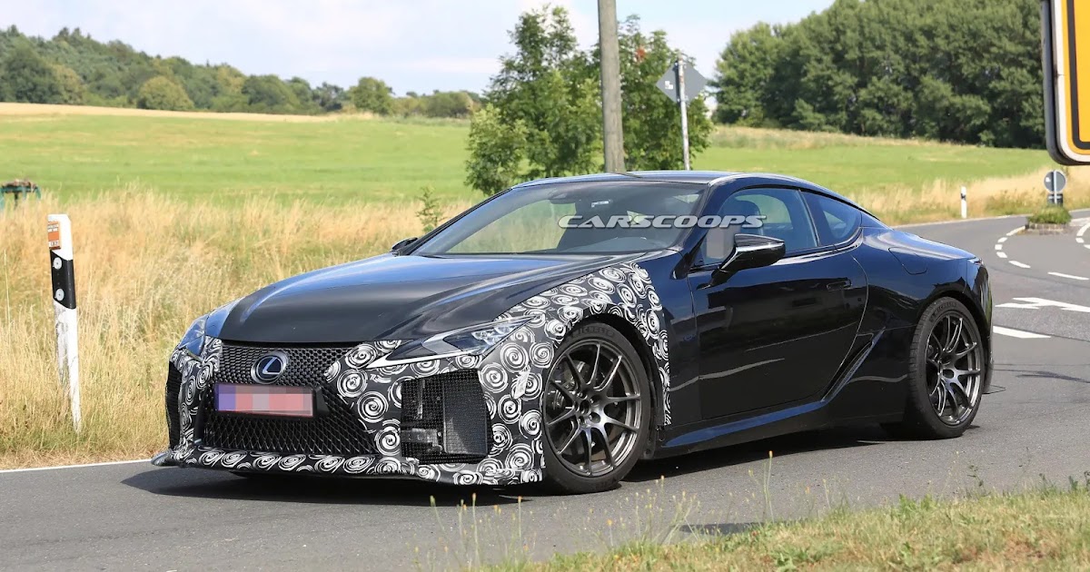 The Lexus LC F Is Finally Happening, Here Are The First Photos Of The ...