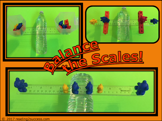 Reading2success: Balance the scales - Exploration Learning