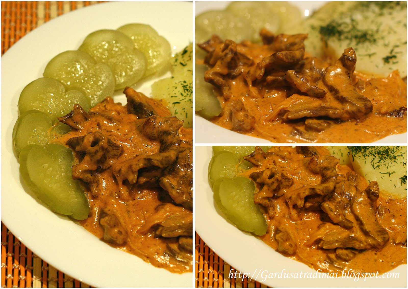 Gardūs atradimai: Jautienos Befstrogenas