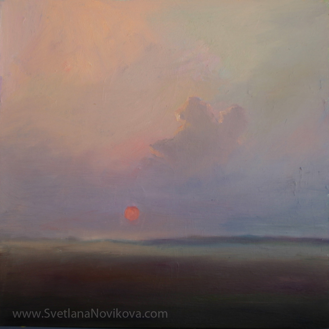 Svetlana Novikova Studio: New OIL landscape paintings