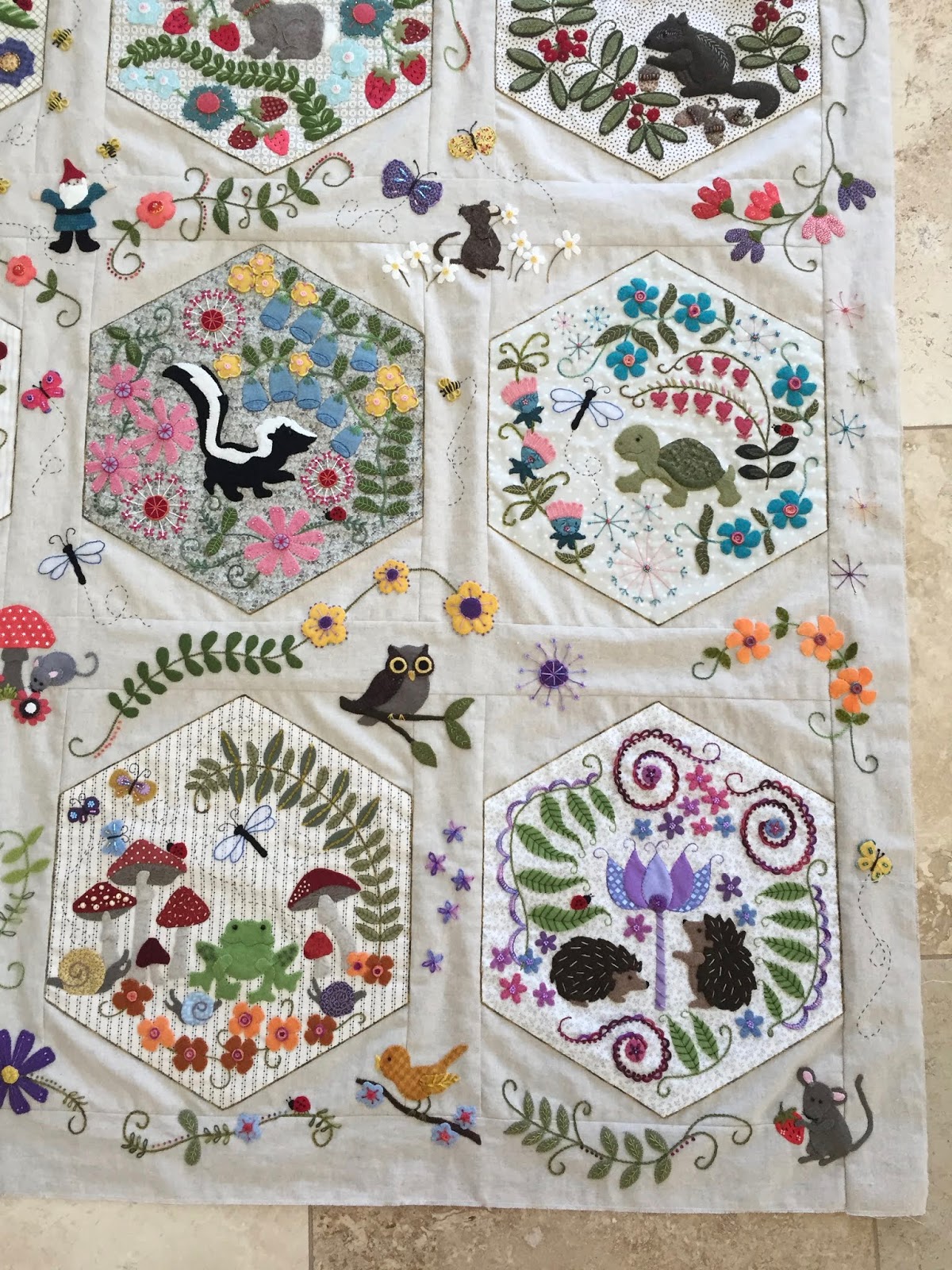 Sew Fun 2 Quilt: Woodland Whimsy Quilt Top - Complete!!