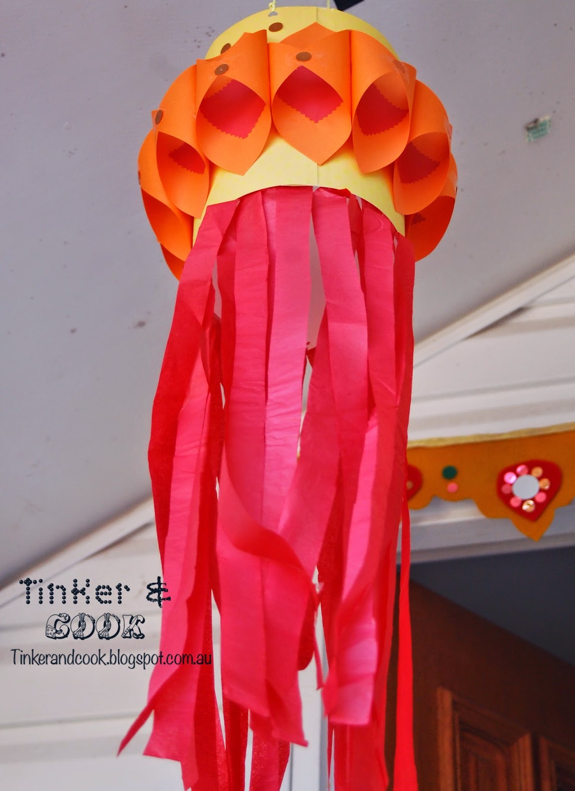 Tinker and Cook: DIY Diwali Paper Lantern (Kandeel)