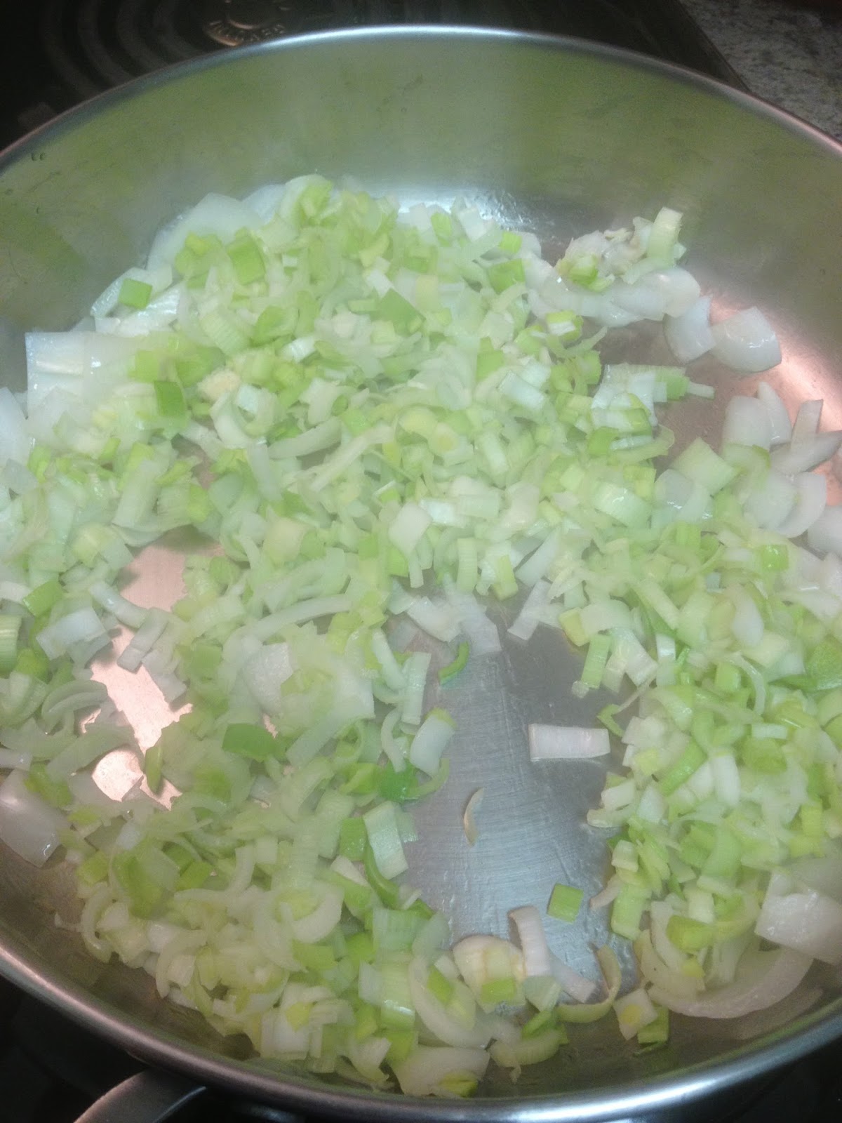 Potato Crisps with Caramelized Leeks and Onions
