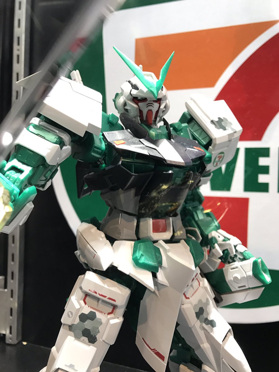 GUNDAM GUY: 7-Eleven Exclusive: PG 1/60 Gundam Astray Green Frame 7 ...
