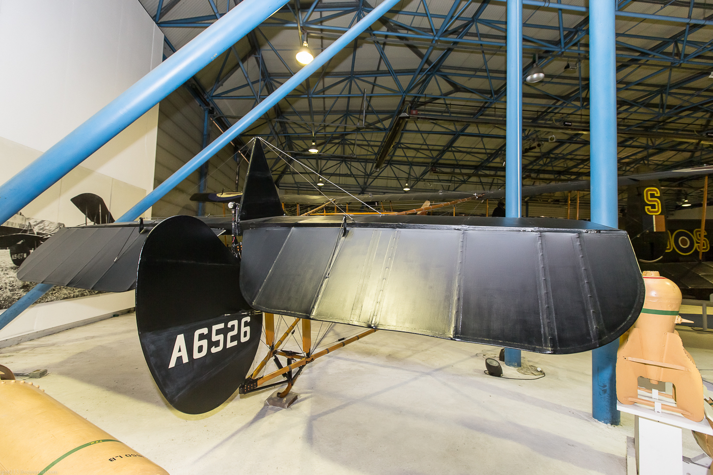 истории Истории : Музей РАФ: самолет с толкающим винтом Royal Aircraft ...