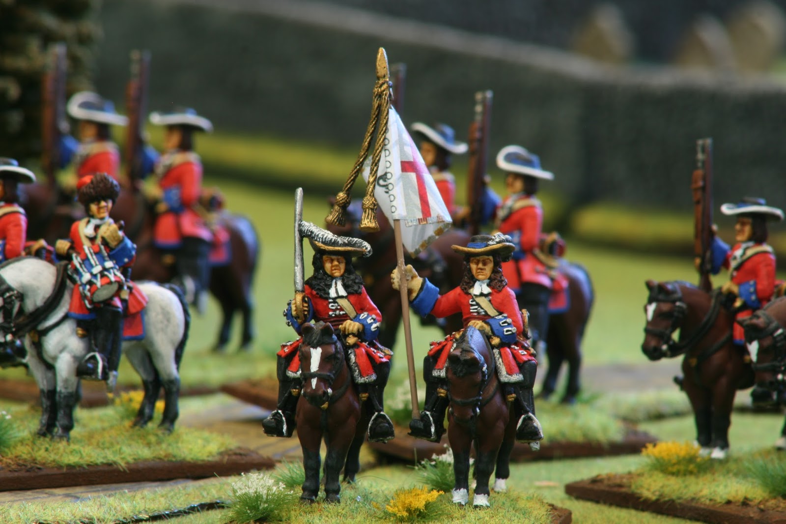 Dispatches from the Mess: Jacobite Dragoons - Lord Dongan's Regiment ...
