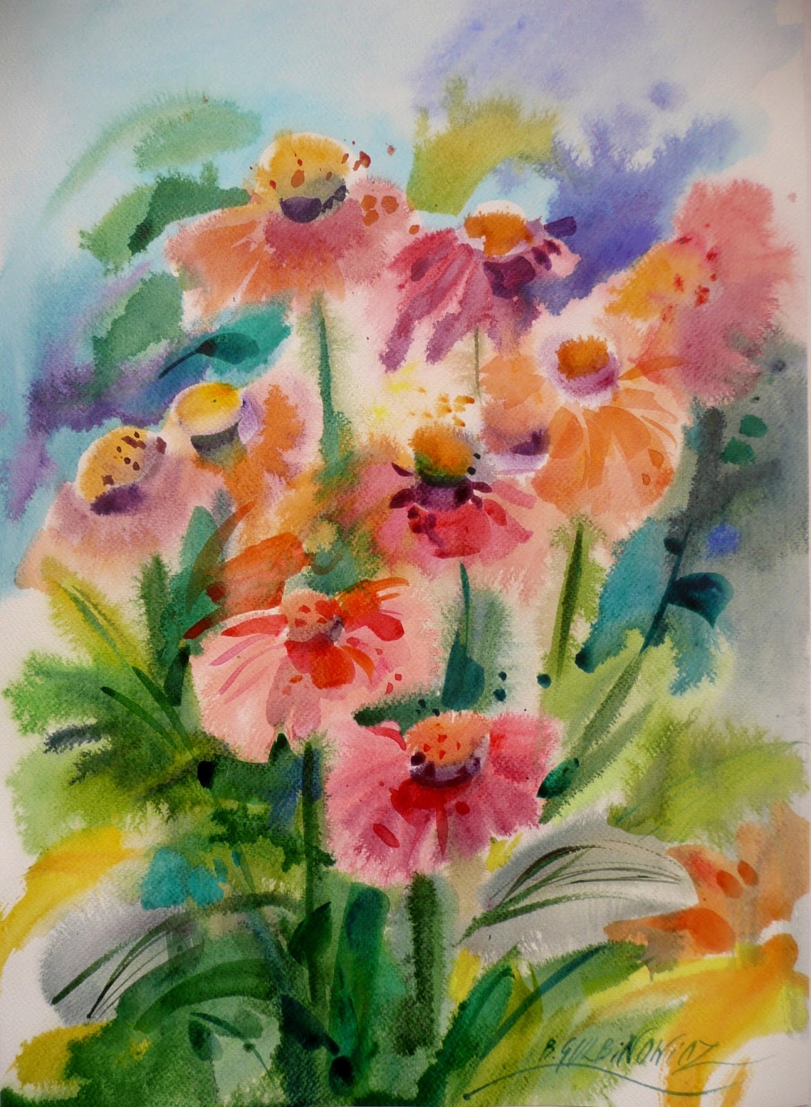 Galeria Szczęśliwych Obrazów: Akwarela.