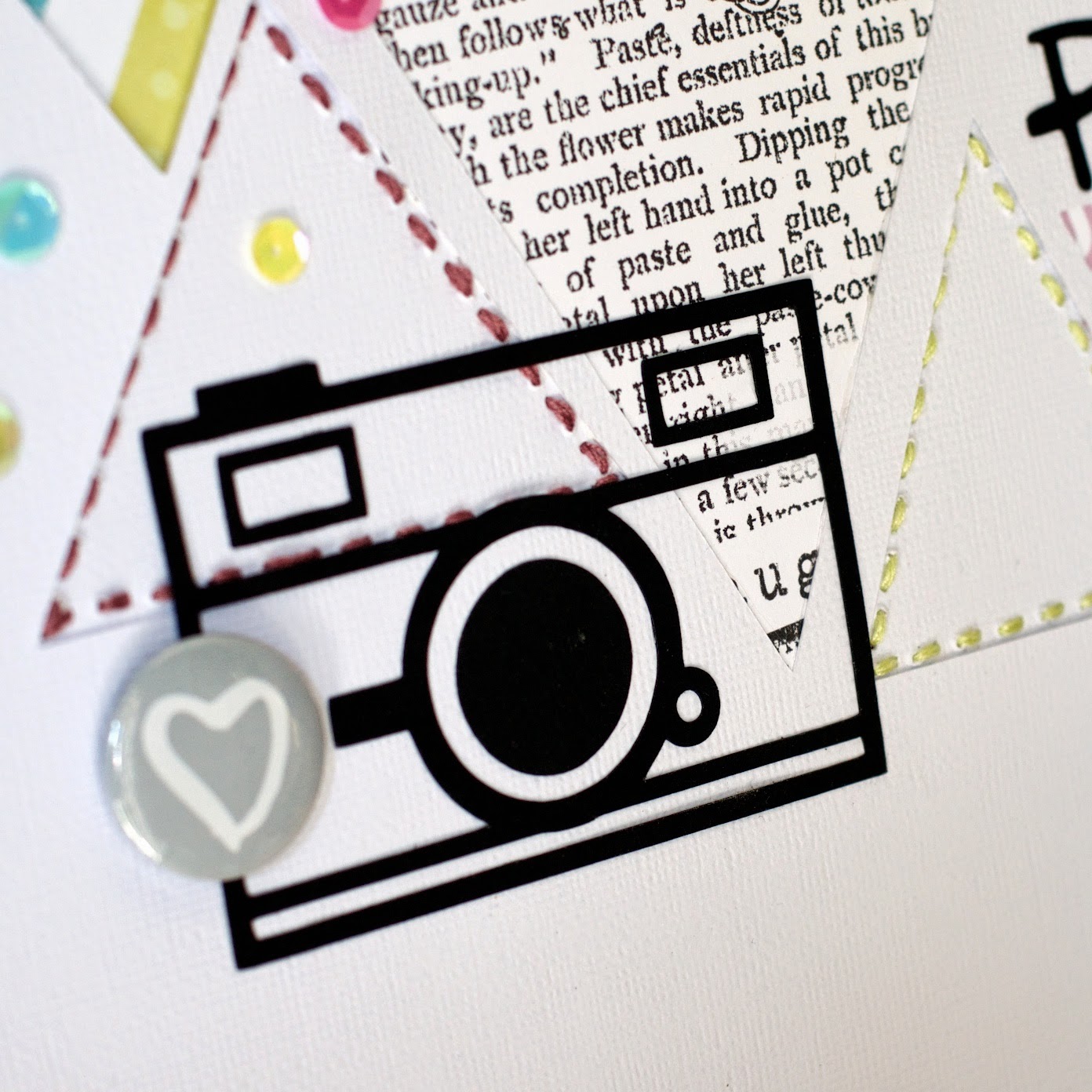 Vivian's Desk: SOUS DIE CUT CHALLENGE: LIGHTS, CAMERA, ACTION