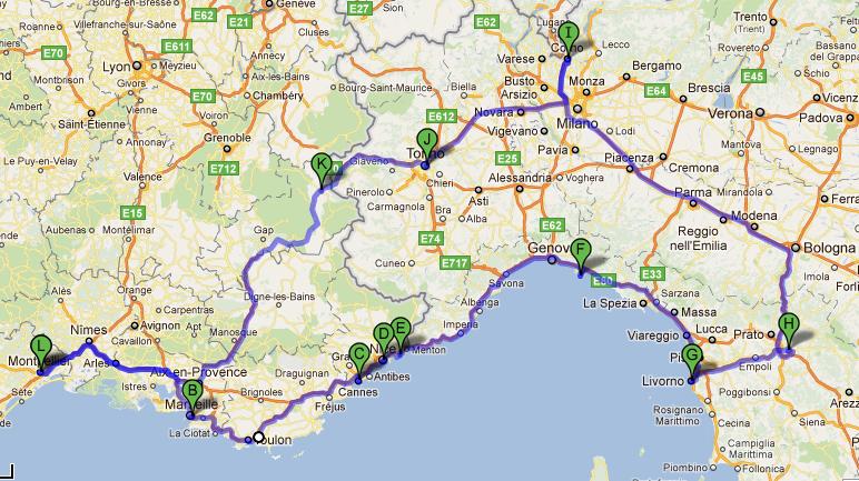 Objetivo 6 Continentes: Destinos en mente...Costa Azul y Noroeste de ...