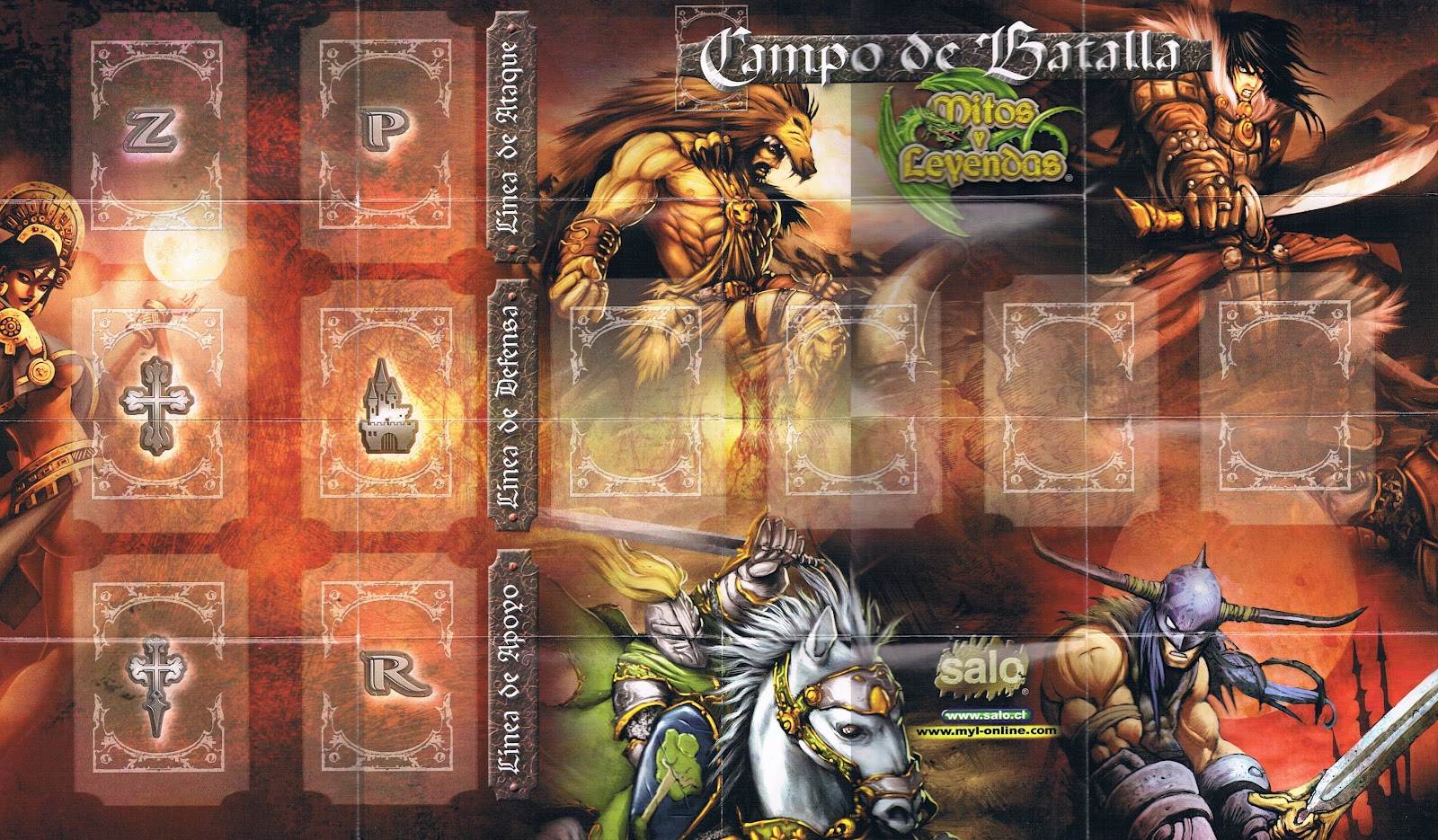 Mitos y Leyendas: Reglas del juego