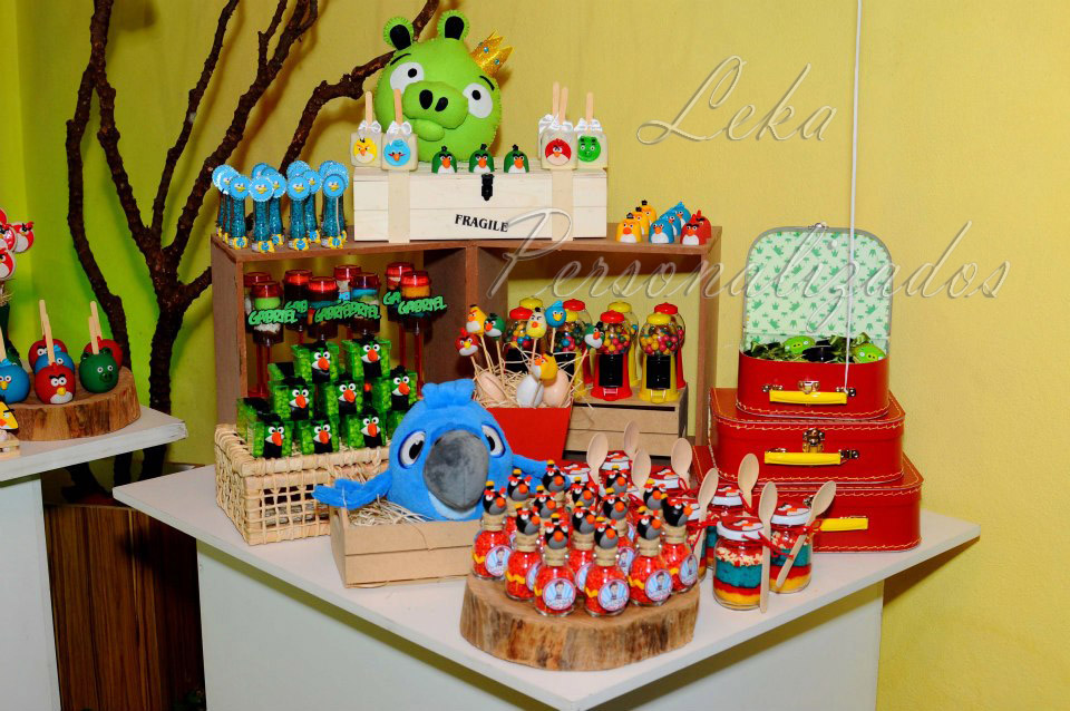 Leka Personalizados: ANGRY BIRDS DO GABRIEL