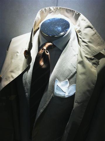 Wearing brown accessories, at Cesare Attolini – Permanent Style