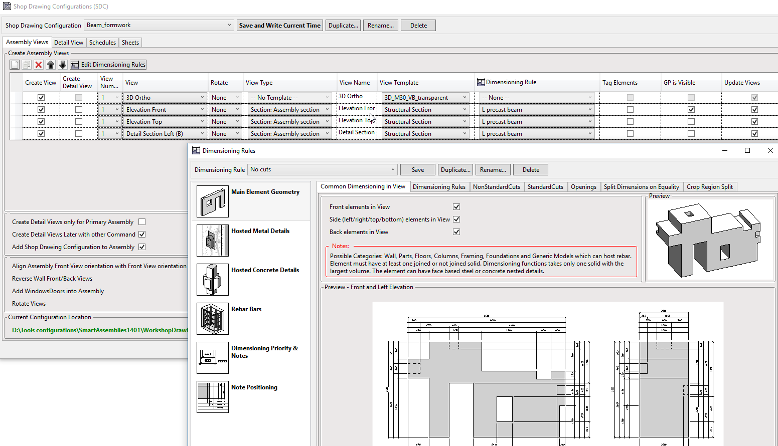 Revit Add-Ons: Precast Concrete Suite – Example Uses