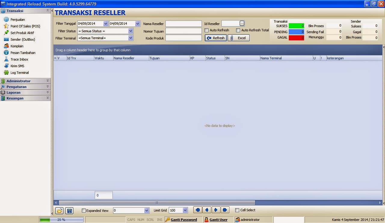 Software Pulsa IRS | Lapaksofware