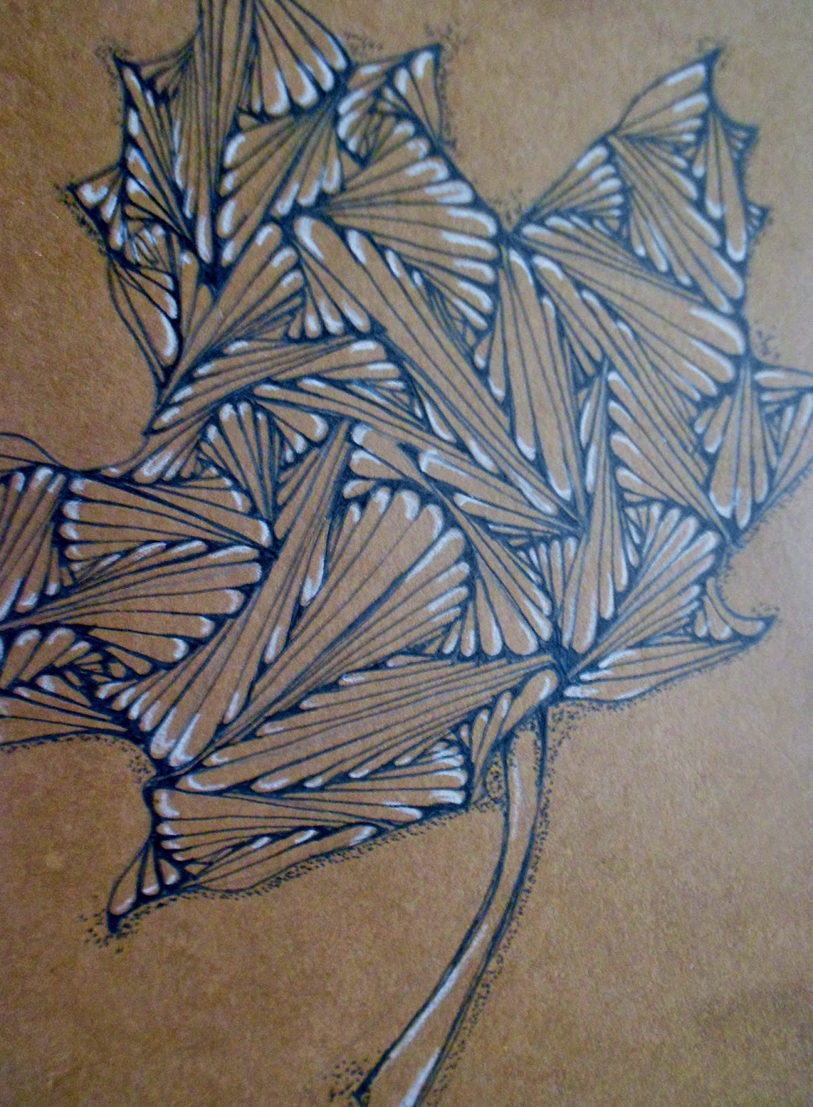 TangleOoh!: Leaf String Thing