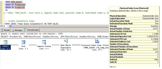 SQL Server Column Store Index - prosolutions